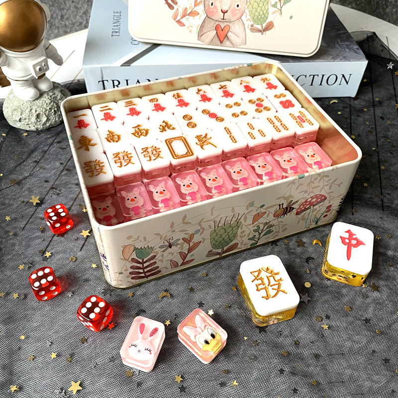 Mahjong Set Resin Mold-mini Mahjong Silicone Mold-girl Mahjong Keychain ...