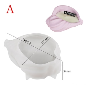 Sea Shell Dish Silicone Mold-seashell Dish Resin Mold-shell Ring Tray ...