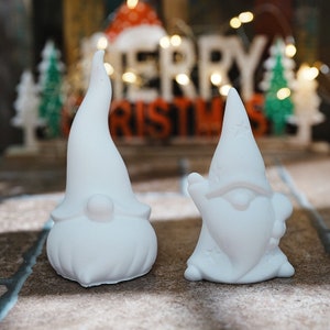 Christmas Gnome Silicone Mold-cute Gnome Resin Mold-gnome Night Light ...
