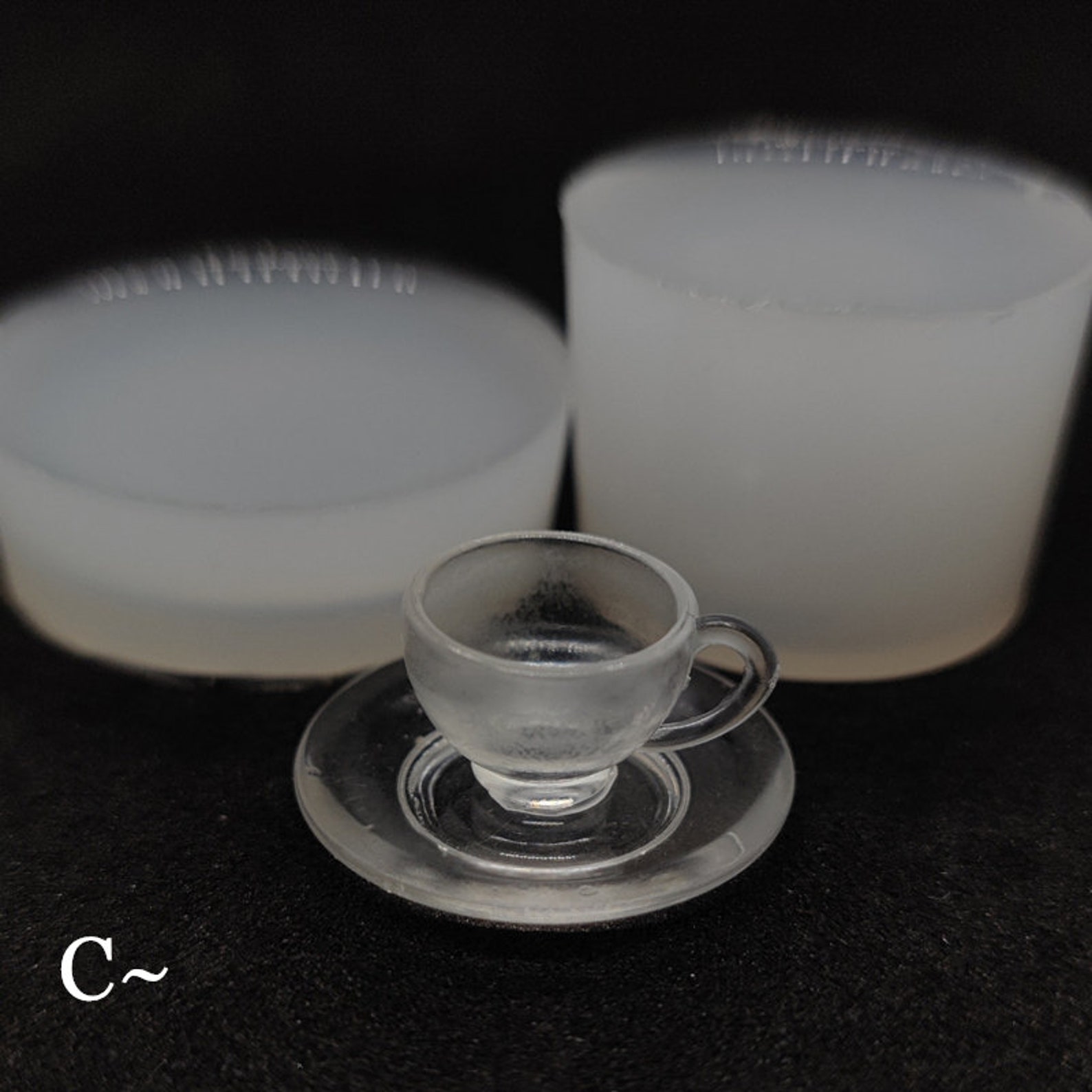 5 Styles Teacup Silicone Mold-miniature Tea Cup Resin Mold-mini Coffee ...