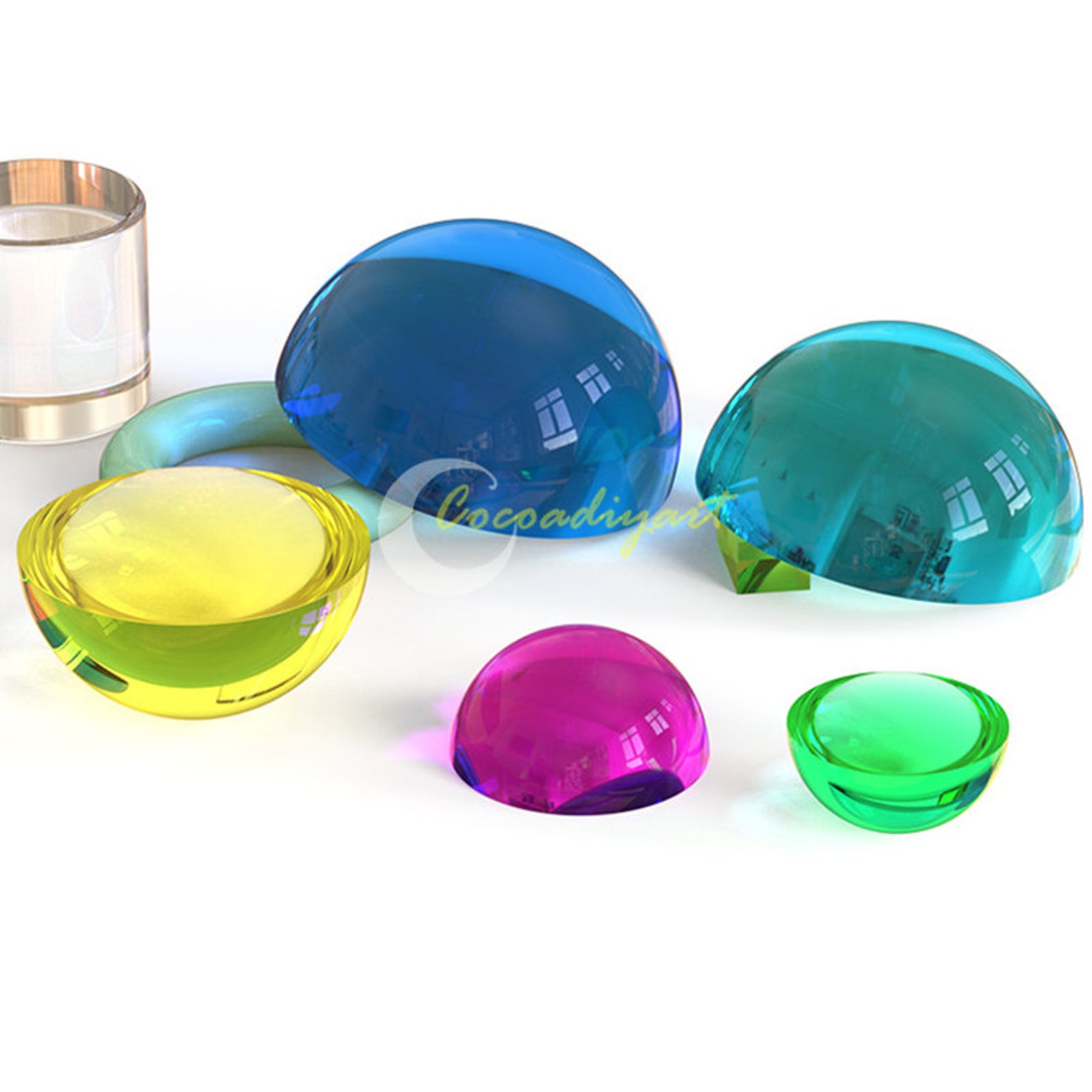 Half Ball Silicone Mold-hemisphere Resin Mold-half-sphere - Etsy