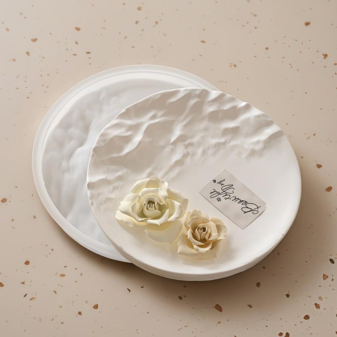 Irregular Tray Silicone Mold-water Ripple Tray Resin Mold-wave Trinket ...