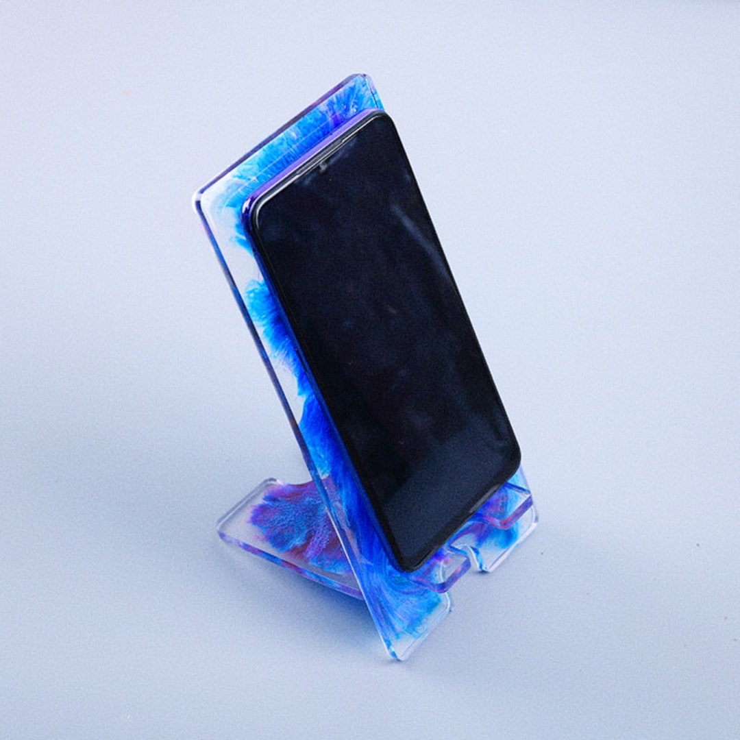Phone Holder Resin Mold-cell Phone Stand Silicone Mold-mobile Phone ...