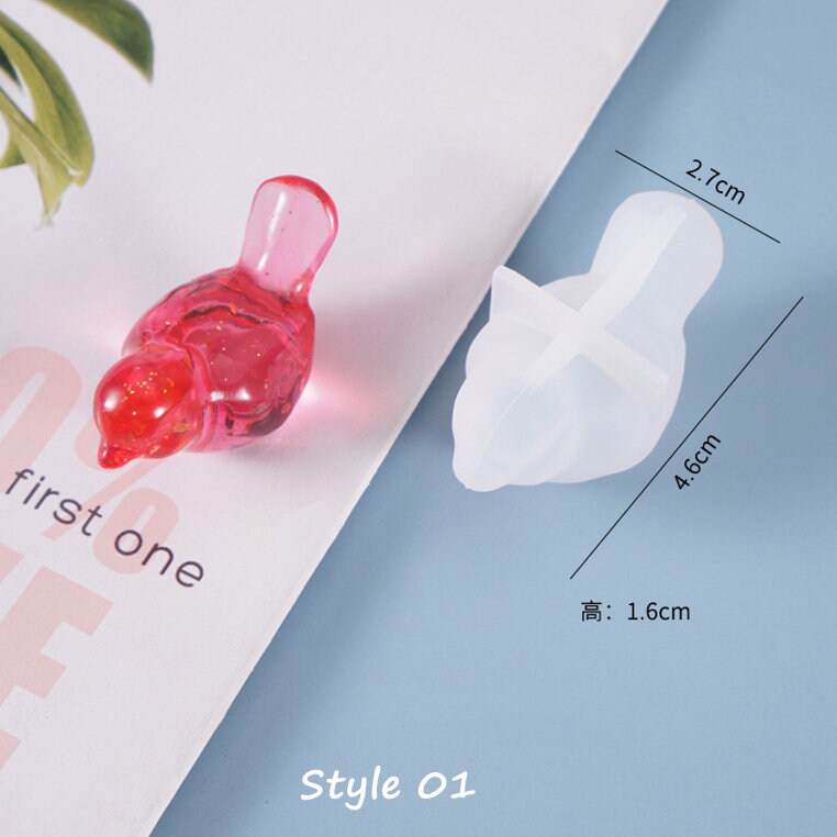 3D Little Bird Silicone Mold-cute Bird Resin Mold-animal Bird - Etsy