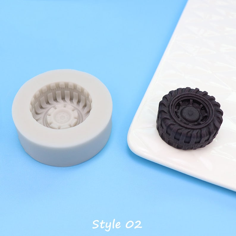 Tire Fondant Cake Silicone Mold-car Motorcycle Tires Resin - Etsy