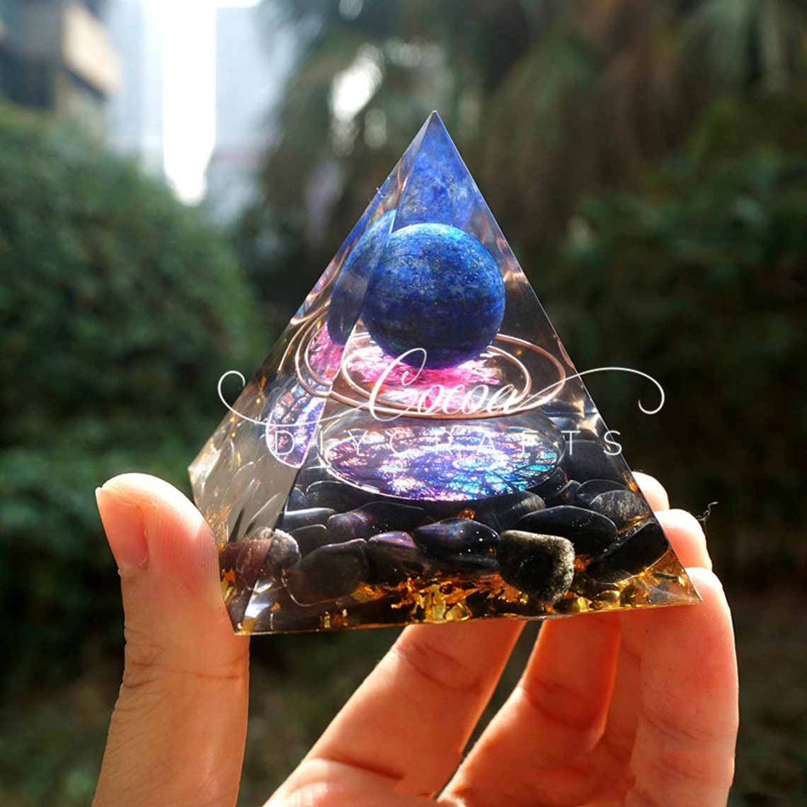 Orgone Pyramid Silicone Mold-pyramid Resin Mold-energy Tower - Etsy