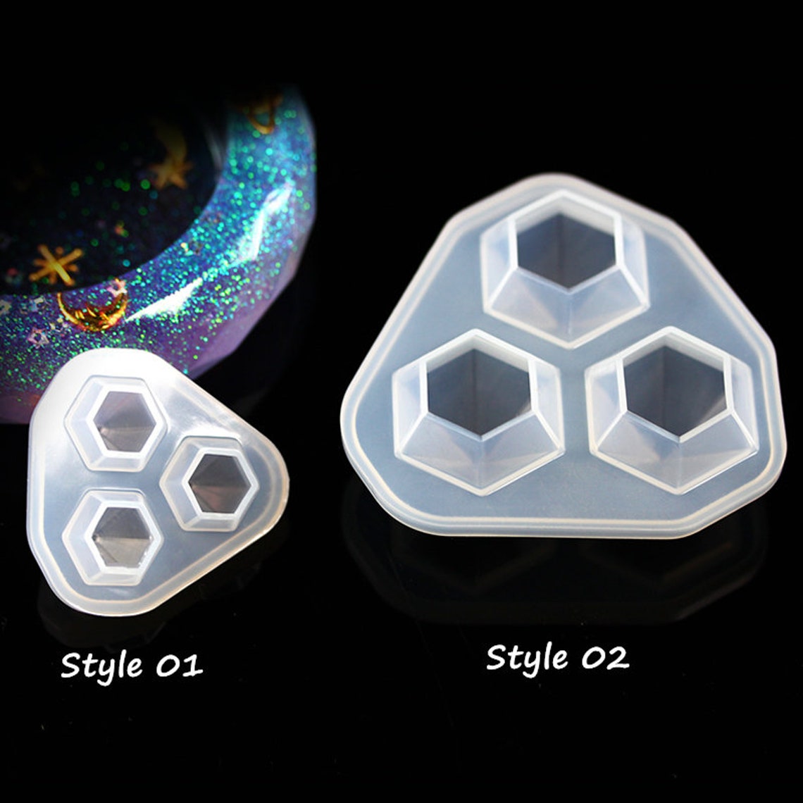 Diamond Silicone Mold-diamond Resin Mold-crystal Gem Mold-diamond ...