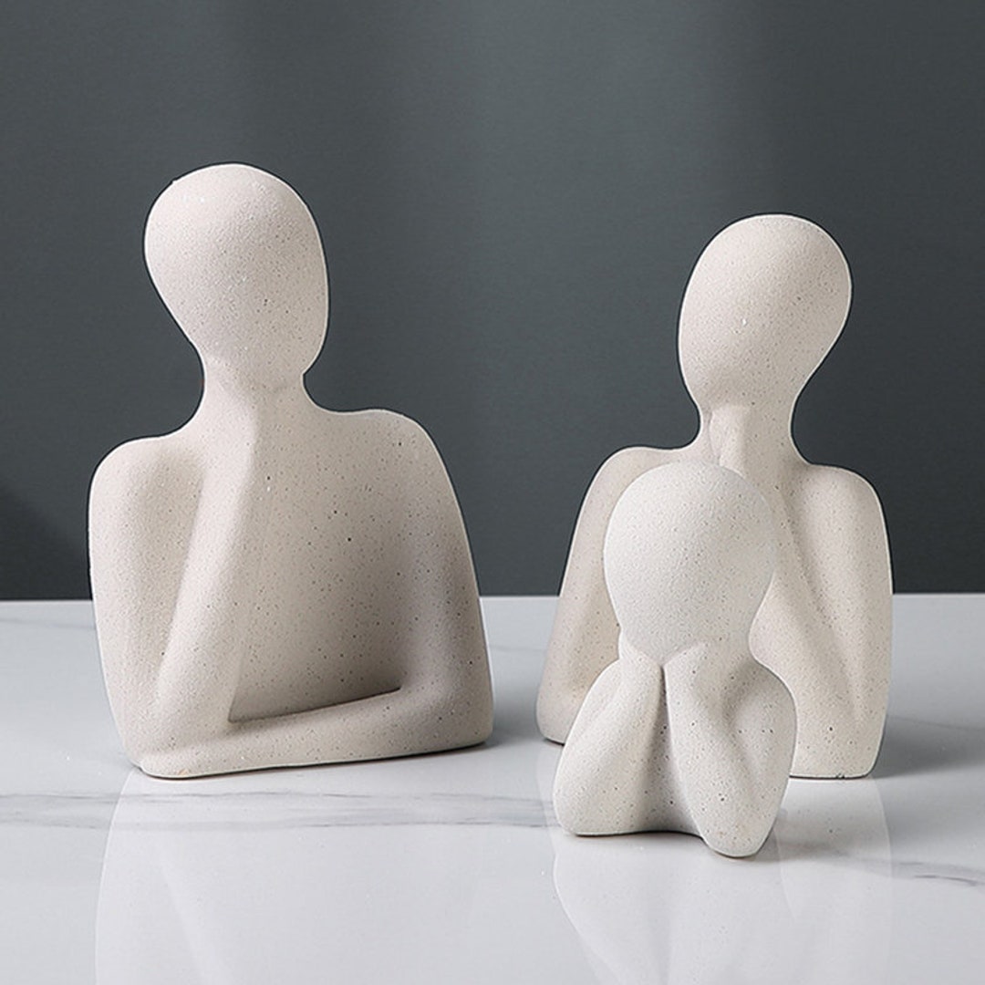 Happy Family Silicone Mold-thinker Statue Concrete Mold-human Body ...