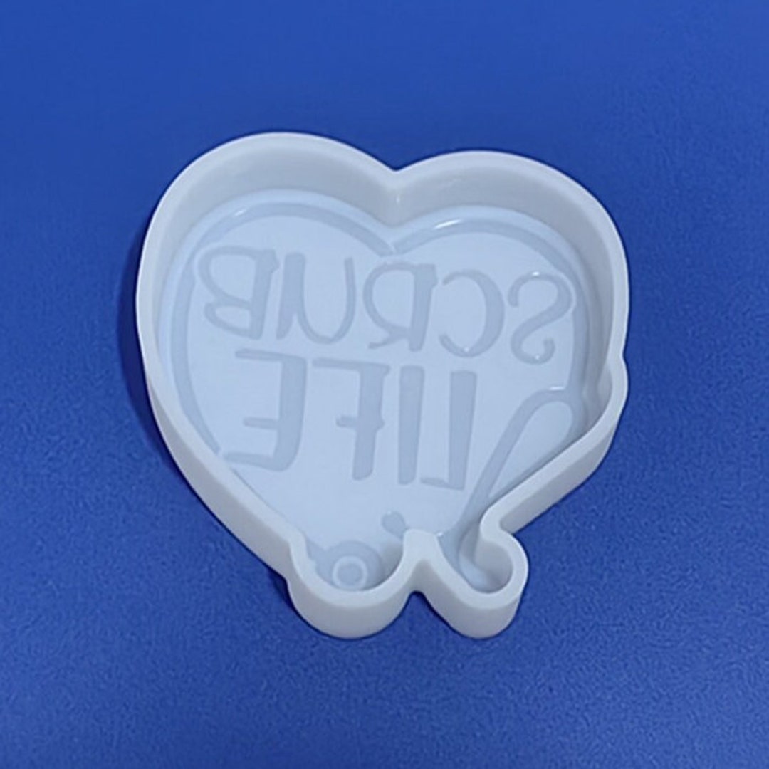 Scrub Life Car Freshie Mold-doctor Nurse Freshie Silicone Mold-aroma ...