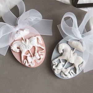 Carousel Pendant Silicone Mold-carousel Horse Resin Mold-carousel ...