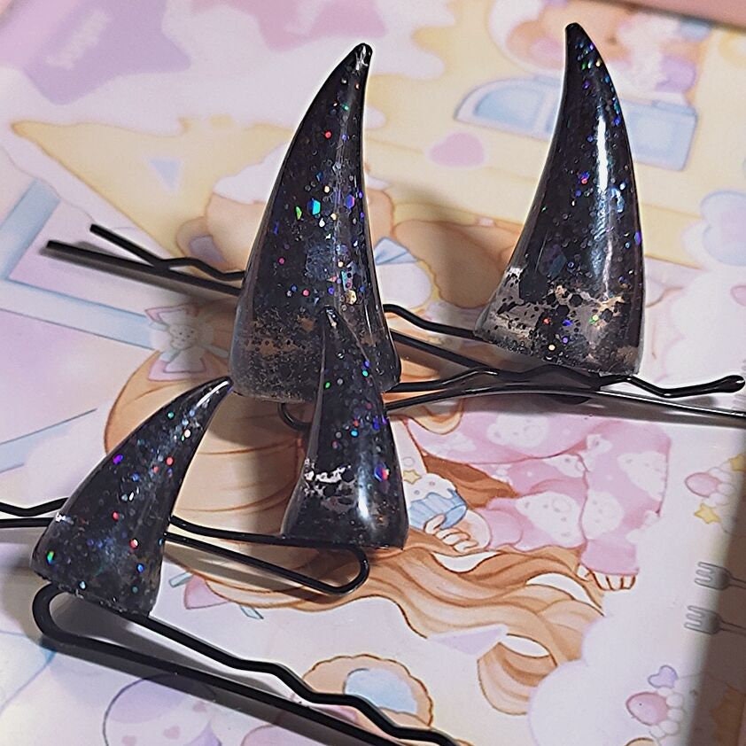 Devil Horns Silicone Mold-small Resin Horns Mold-demon Horns Cosplay ...