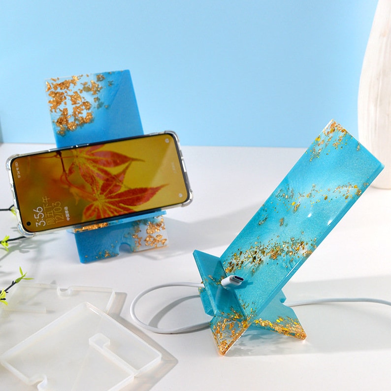 Simple Phone Stand Silicone Mold-phone Stand Resin Mold-mobile Phone ...