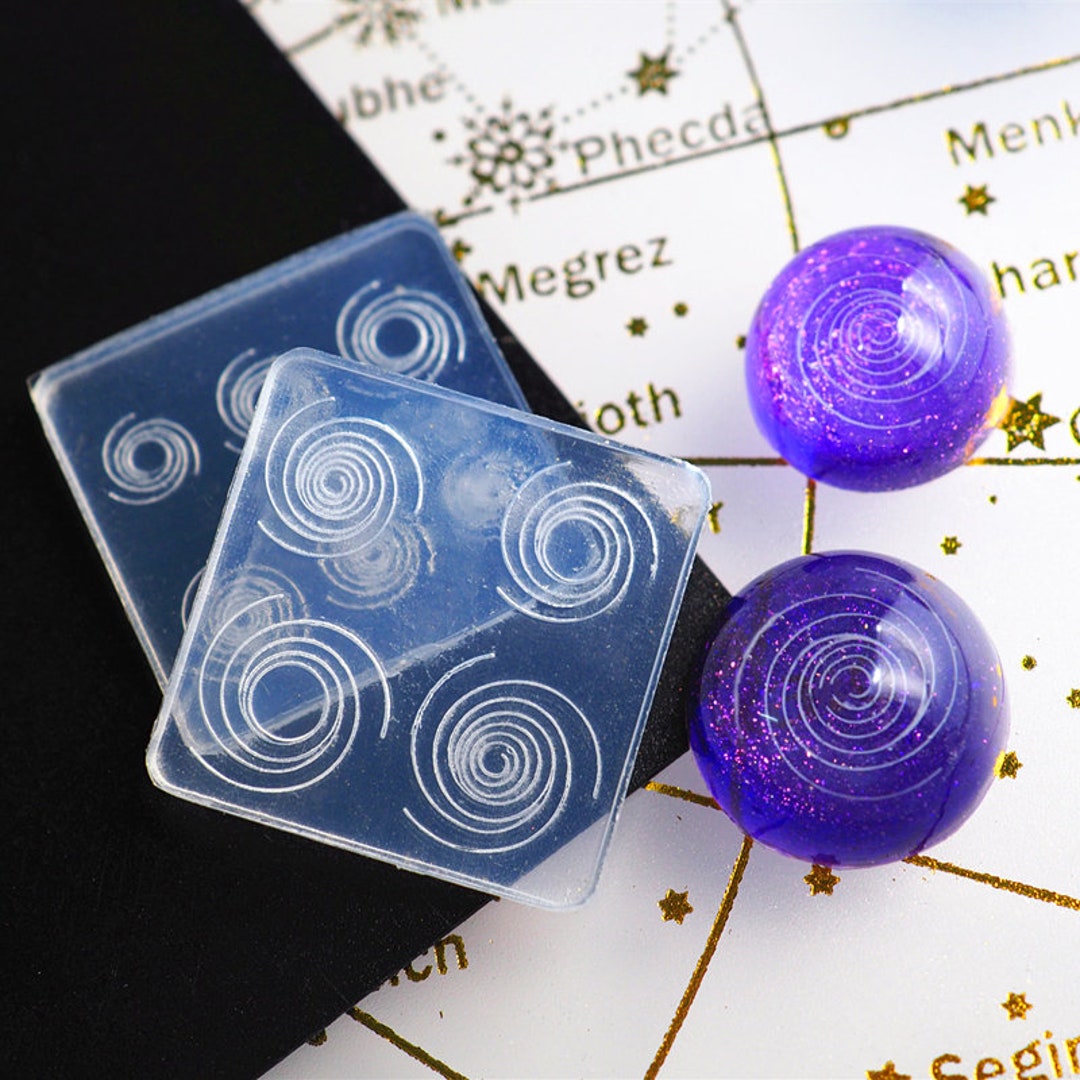 Spiral Resin Silicone Mold-cosmic Vortex Mold-galaxy Star Mold-universe ...