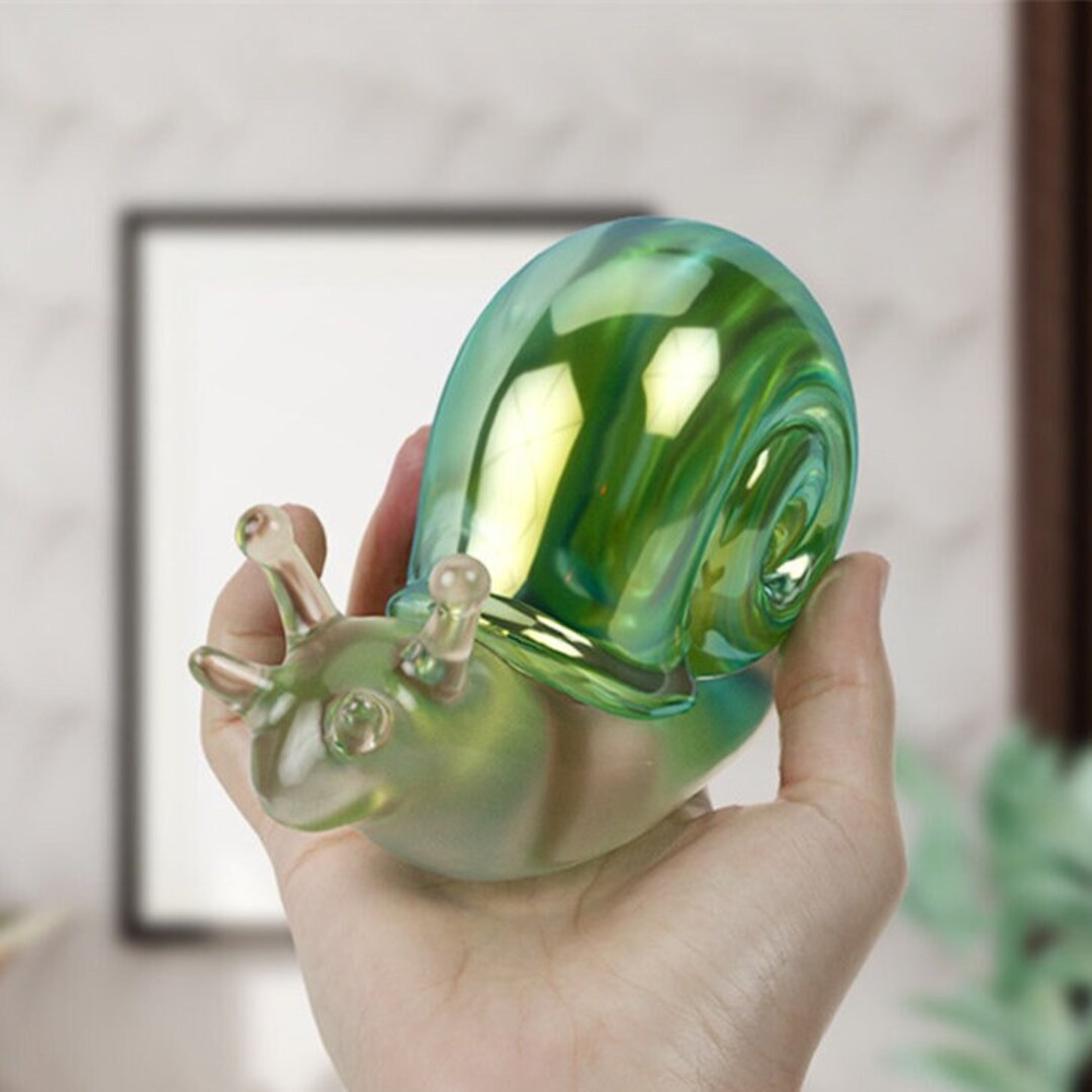 Snail Statue Silicone Mold-large Snail Resin Mold-animal Snail Candle ...