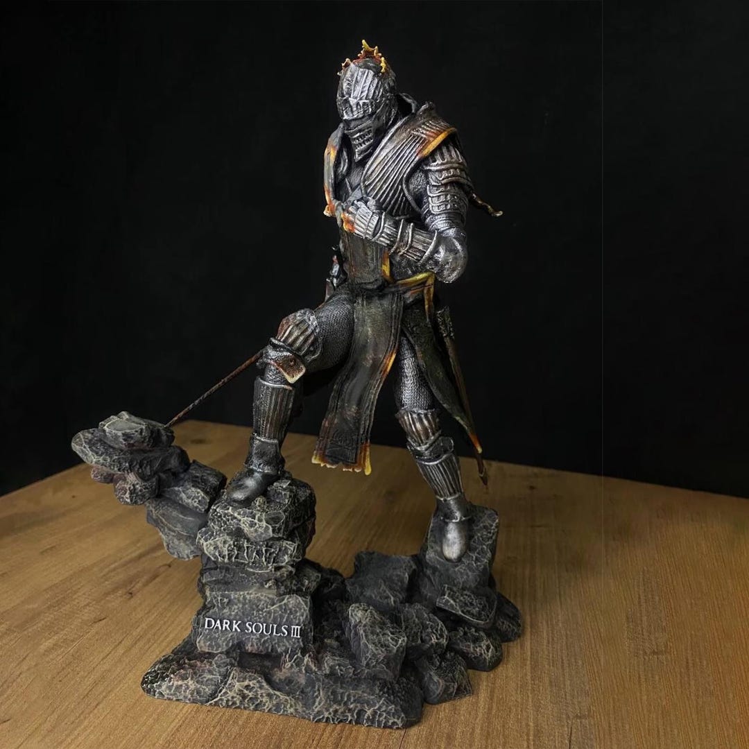 Soul of Cinder Hand Painted High Quality Art Figure Statue Figurines ...