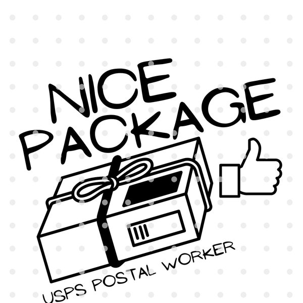 Postal Worker Svg - Etsy