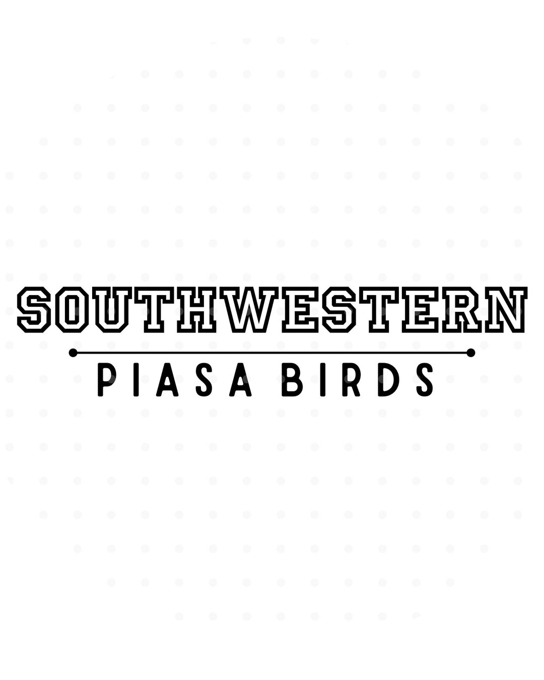 Southwestern Piasa Birds School Logo Svg Png Team Cricut - Etsy Australia