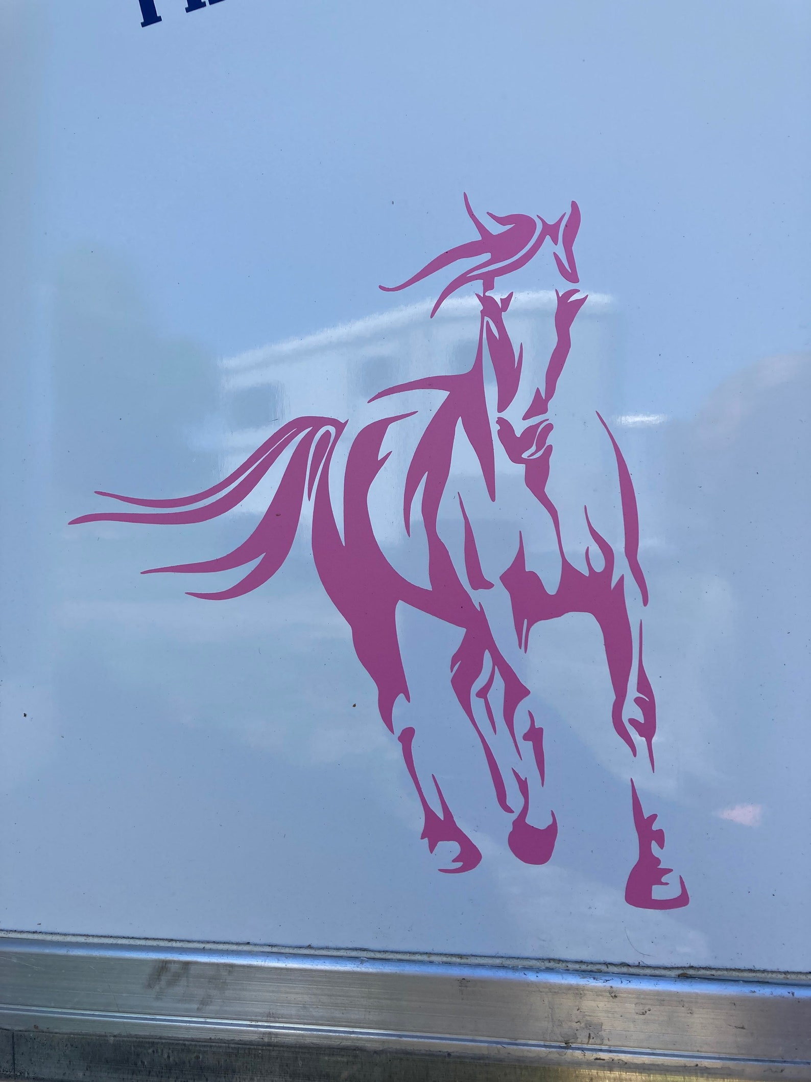 Running Horse Decal - Etsy