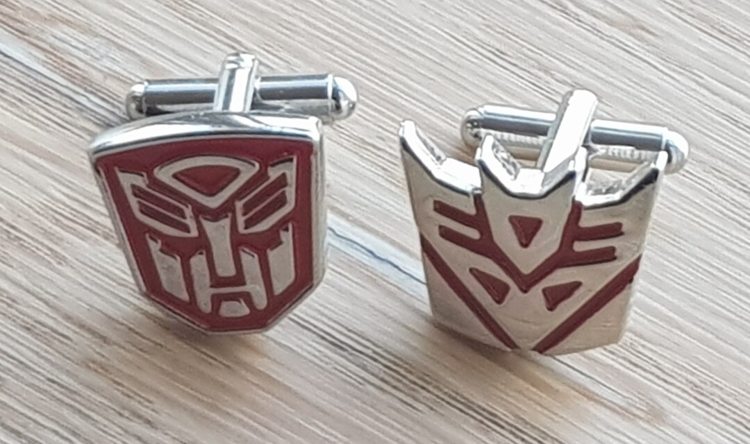 Transformers Autobots/decepticons Cuff Links - Etsy