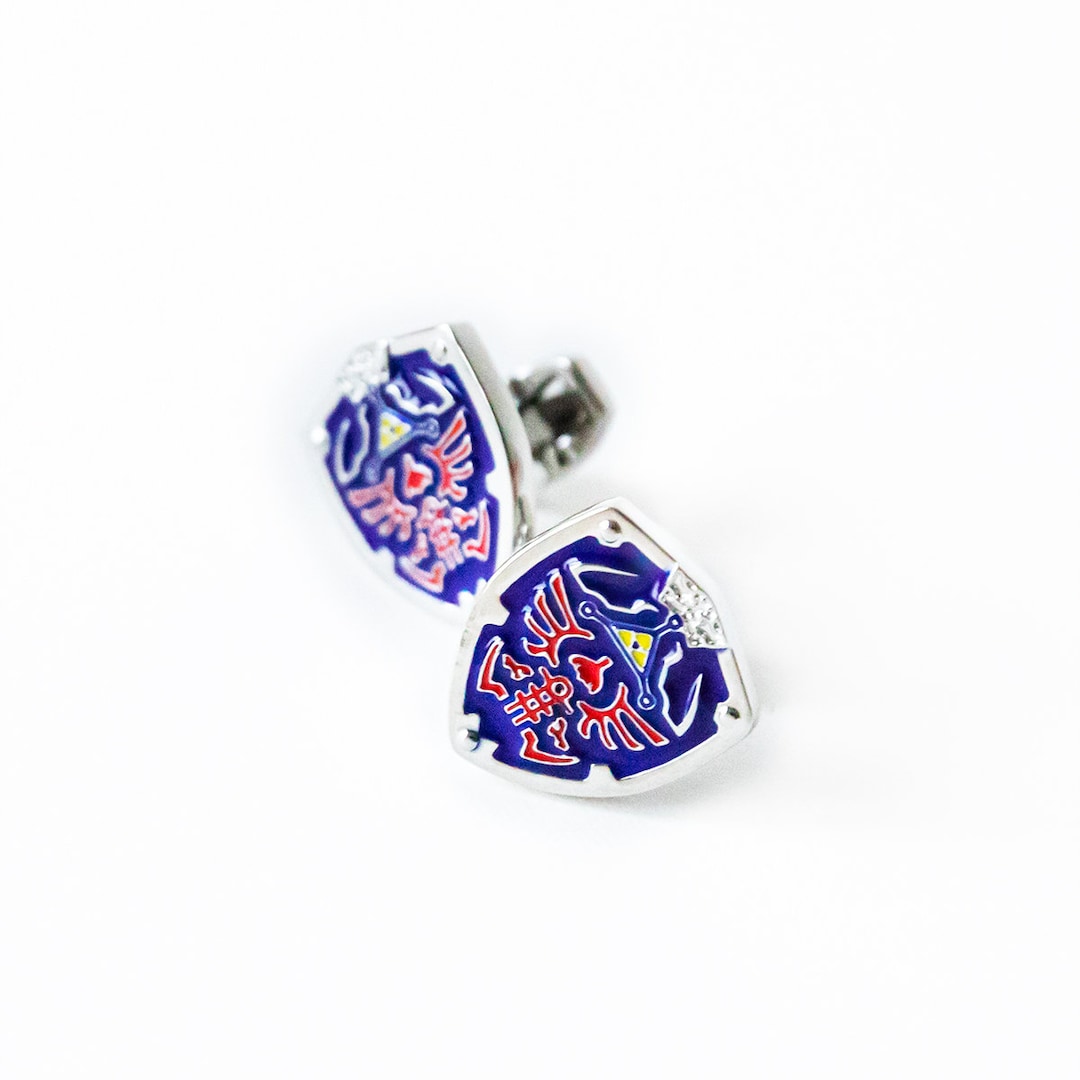 Hylian Shield Cufflinks Legend of Zelda Inspired Accessories ...