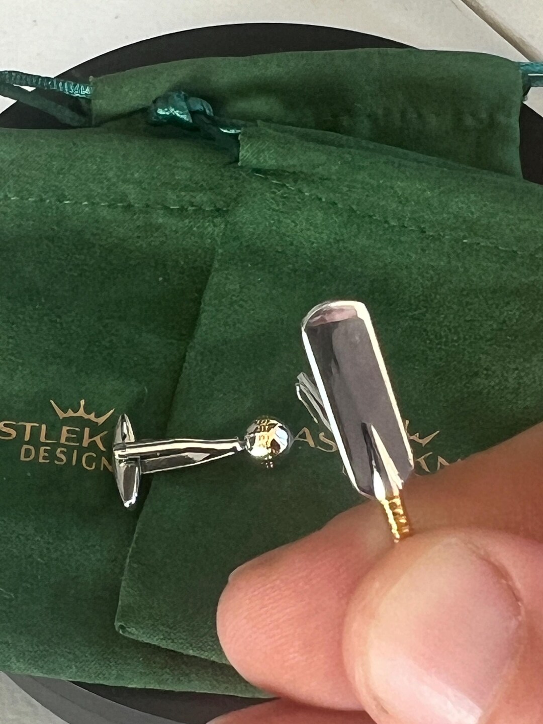 Cricket Bat and Ball Cufflinks Sports Inspired Men's Jewelry Cricket ...