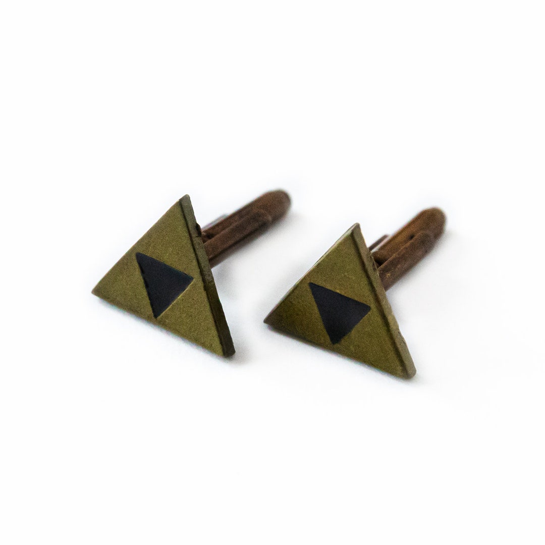 Legend of Zelda Triforce Cufflinks for Men Geeky Gamer Gift Nerdy ...
