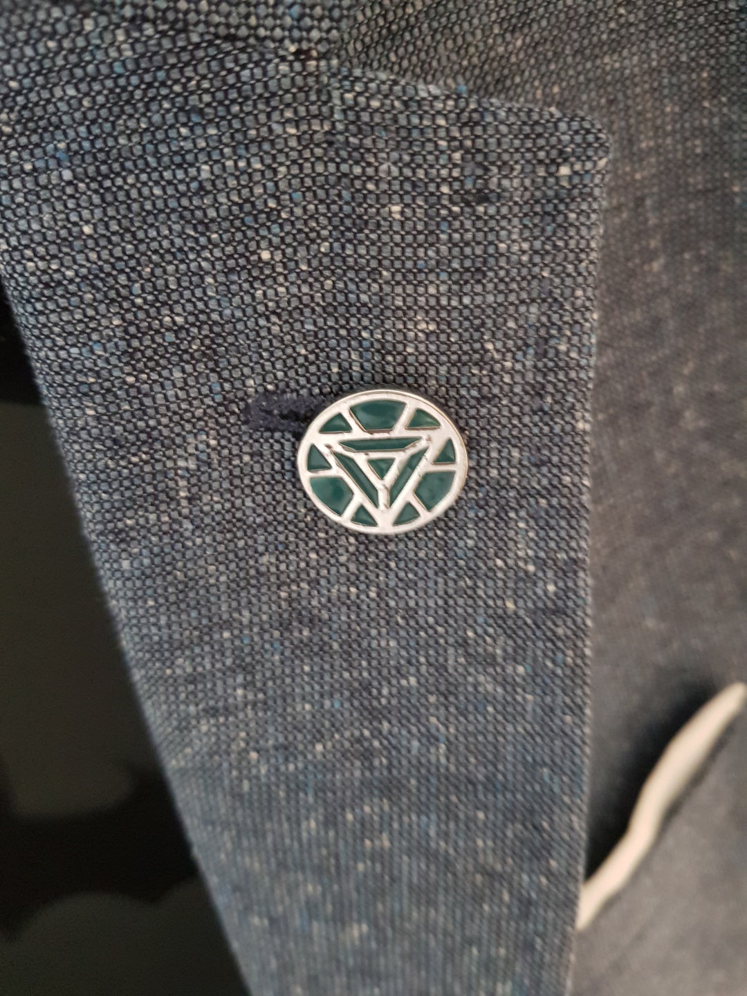 Arc Reactor Ironman Suit Pin Lapel Pin Marvel Comics Accessory ...