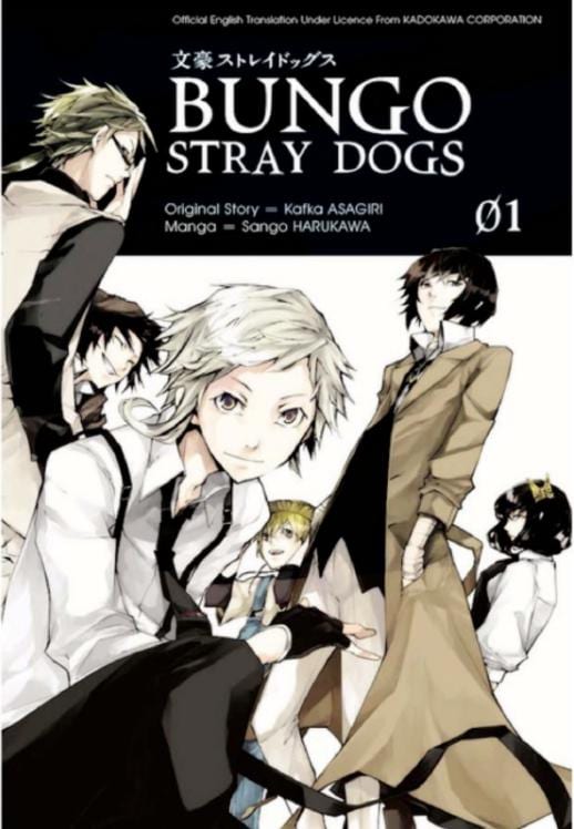 Bungo Stray Dogs Manga Set Vol 1-25 by Kafka Asagiri English Version ...