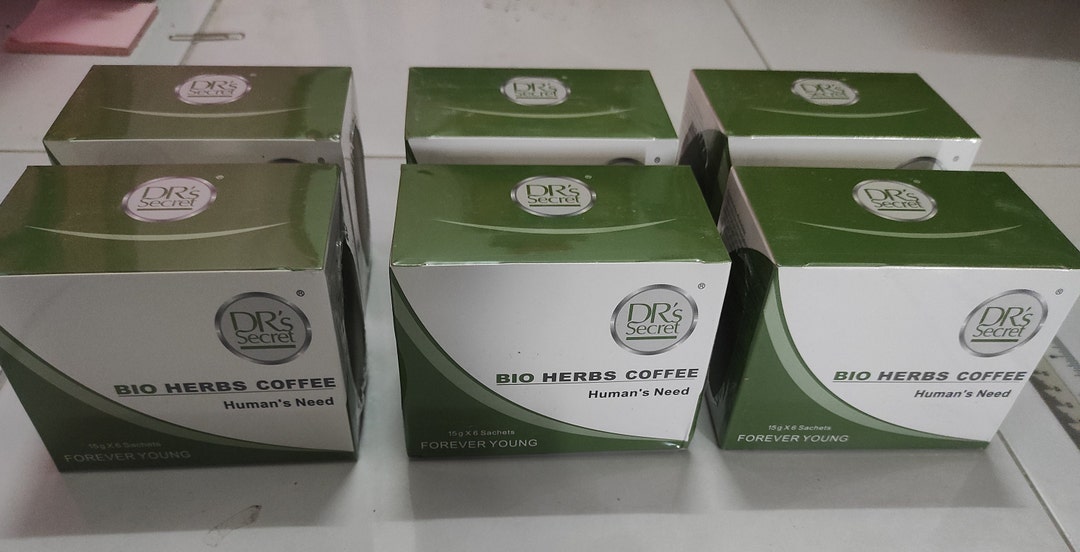 20 Box Drs Secret Coffee 15G X 6 Sachets Long Expired Date - Etsy