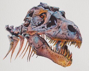 Fossil Paintings - Etsy