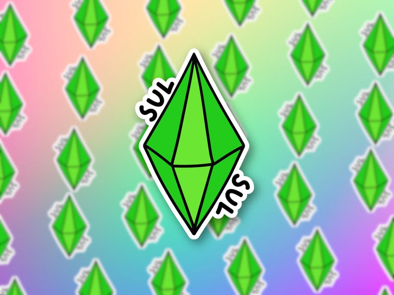 Sul Sul Sticker | Sims Inspired Sticker | Gamer Sticker | Funny Sticker ...