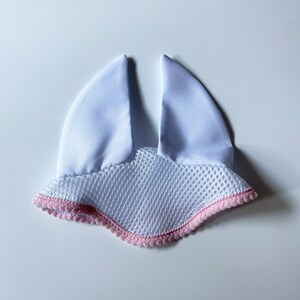 Hobby Horse White Ear Bonnet ( Earbonnet for Hobbyhorse, Stick Horse ...