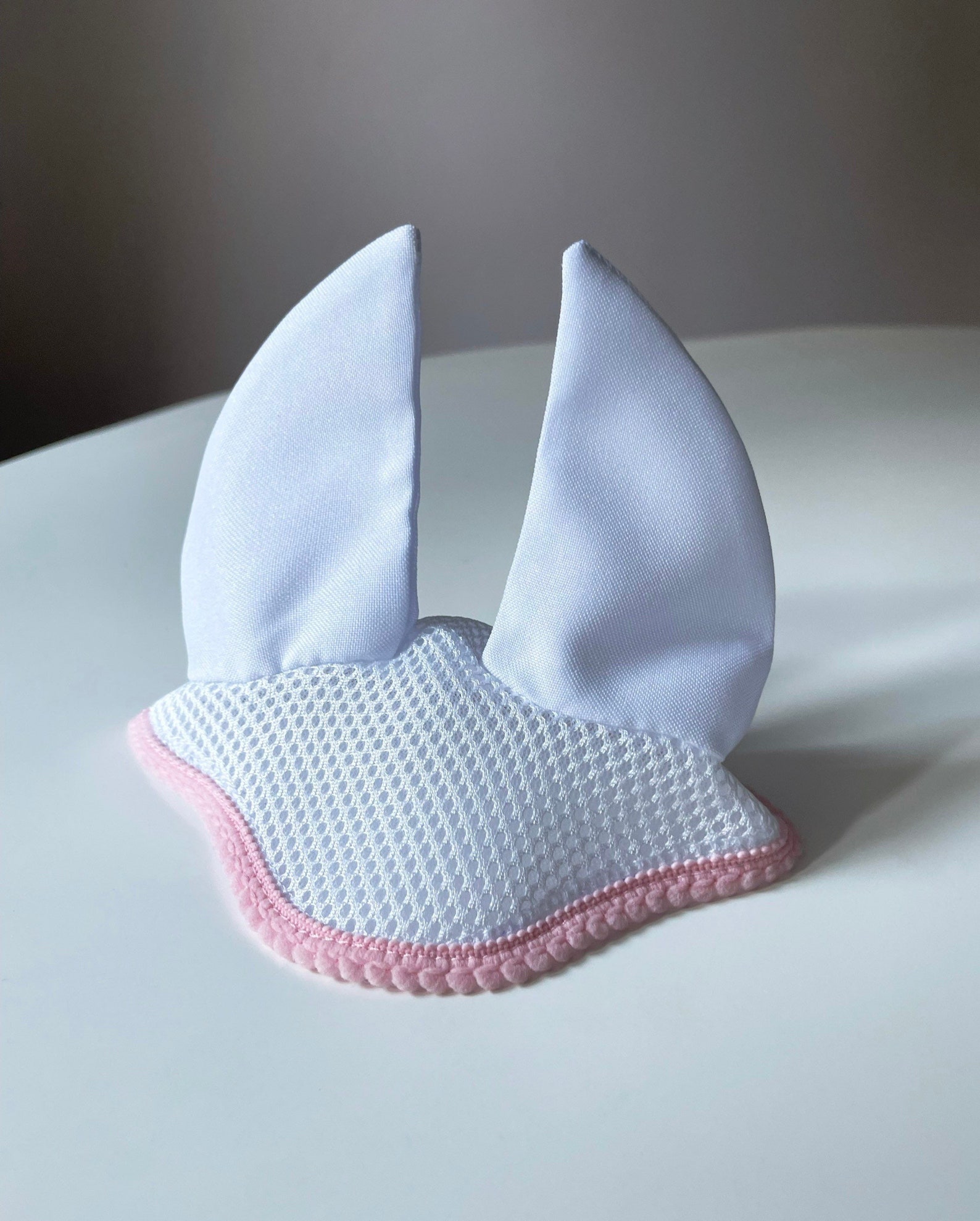Hobby Horse White Ear Bonnet ( Earbonnet for Hobbyhorse, Stick Horse ...