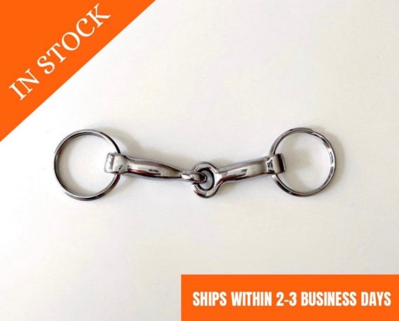 Hobby Horse Bit Key Ring Stick Horse Bit - Etsy