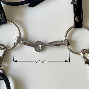 Black Leather Bridle for Hobby Horses With Yellow Reins - Etsy