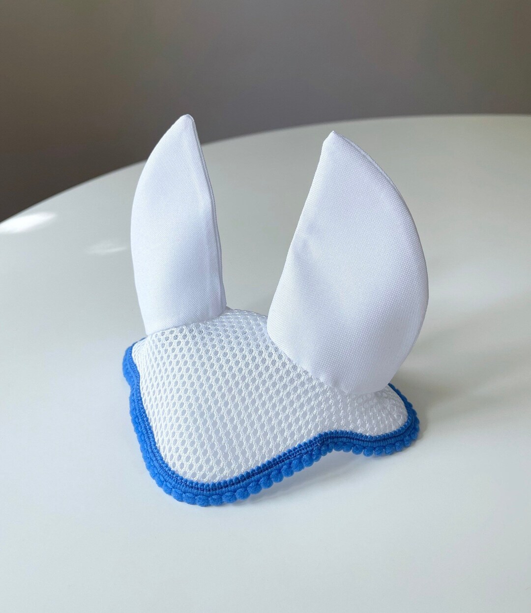 Hobby Horse White Ear Bonnet ( Earbonnet for Stick Horse) - Etsy