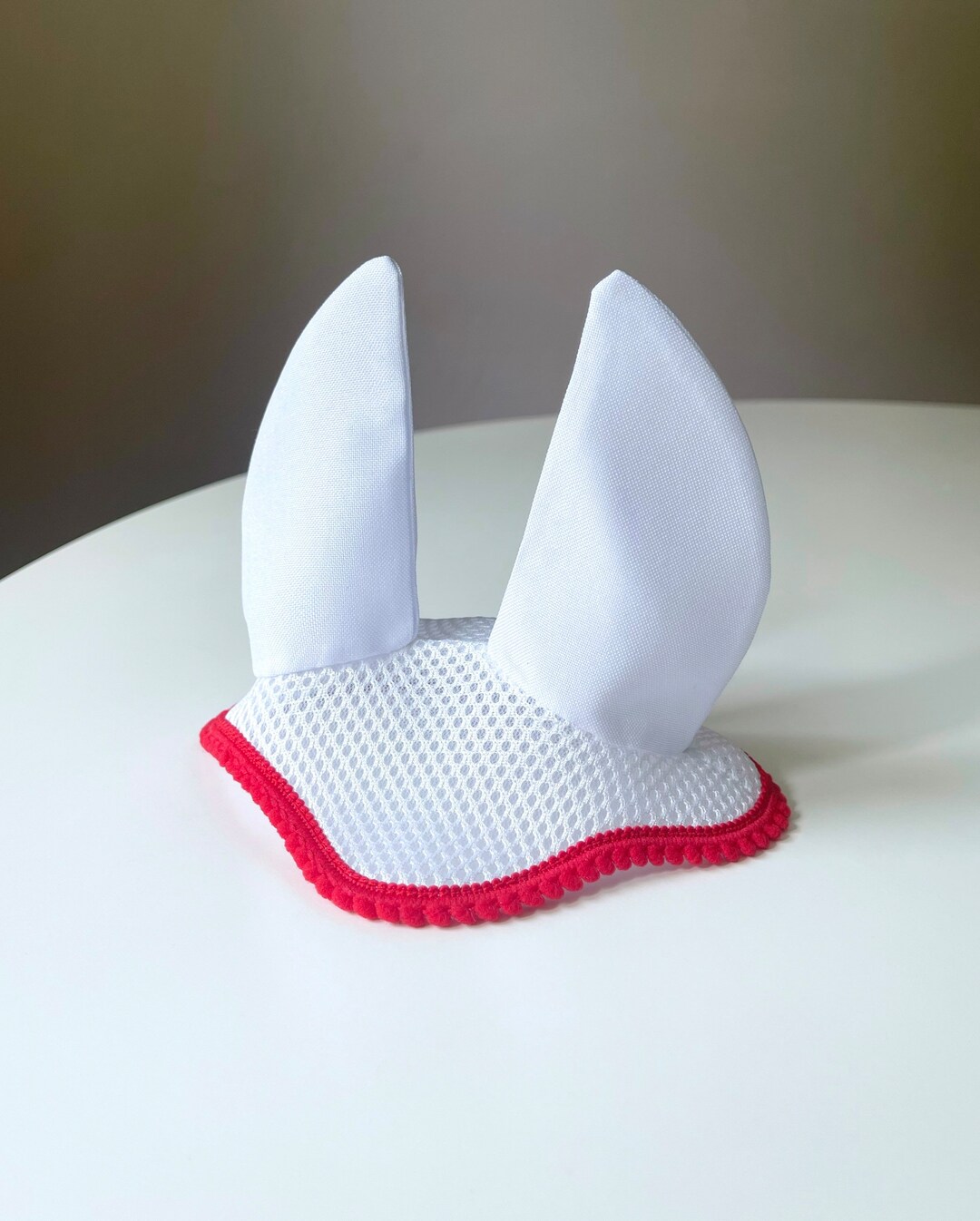 Hobby Horse White Ear Bonnet (earbonnet for Hobbyhorse, Stick Horse) - Etsy