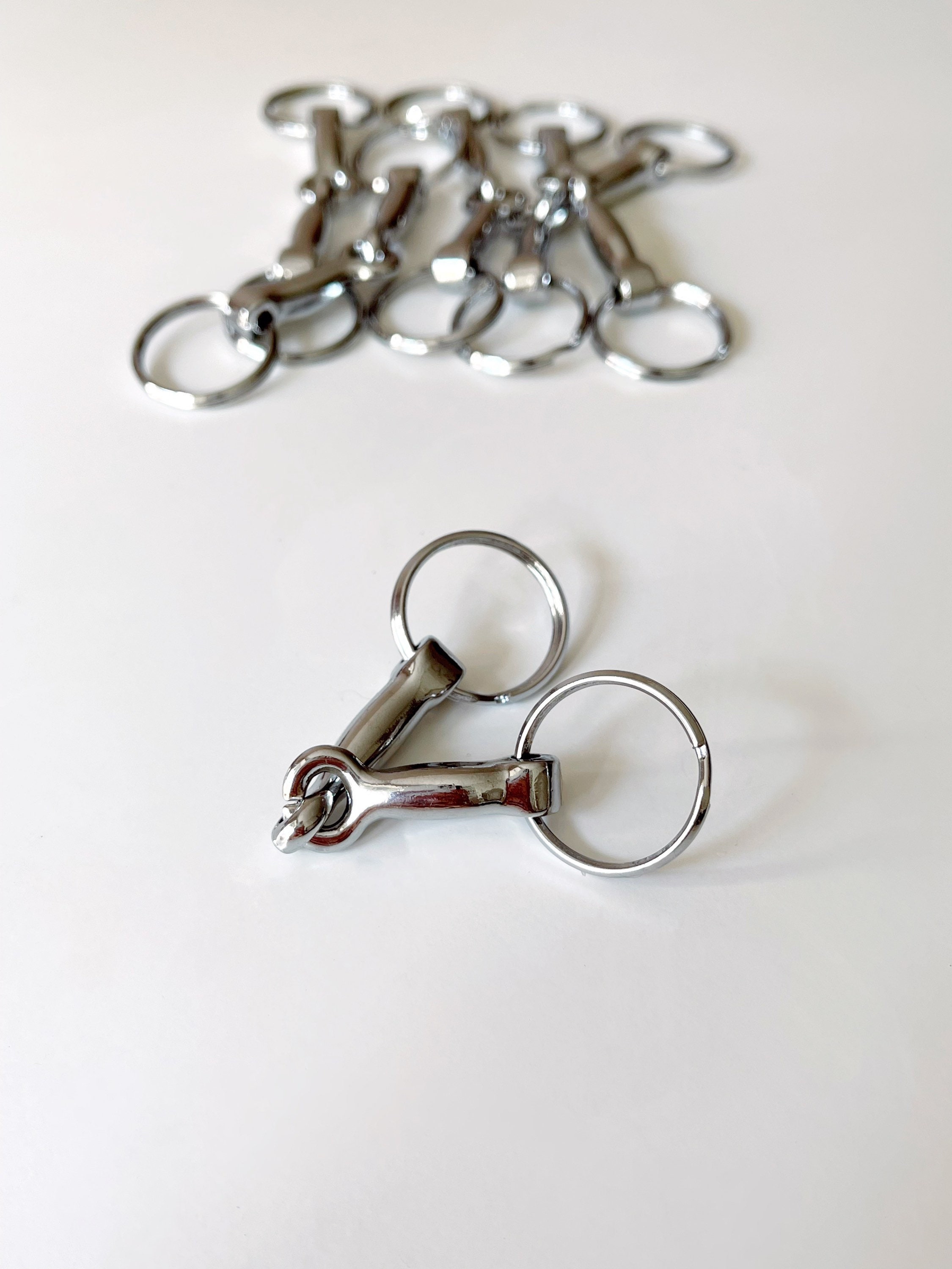 Hobby Horse Bit Key Ring Stick Horse Bit - Etsy