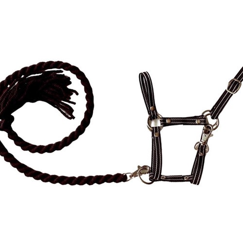 Red Halter With Lead Rope for Hobby Horse stick Horse - Etsy