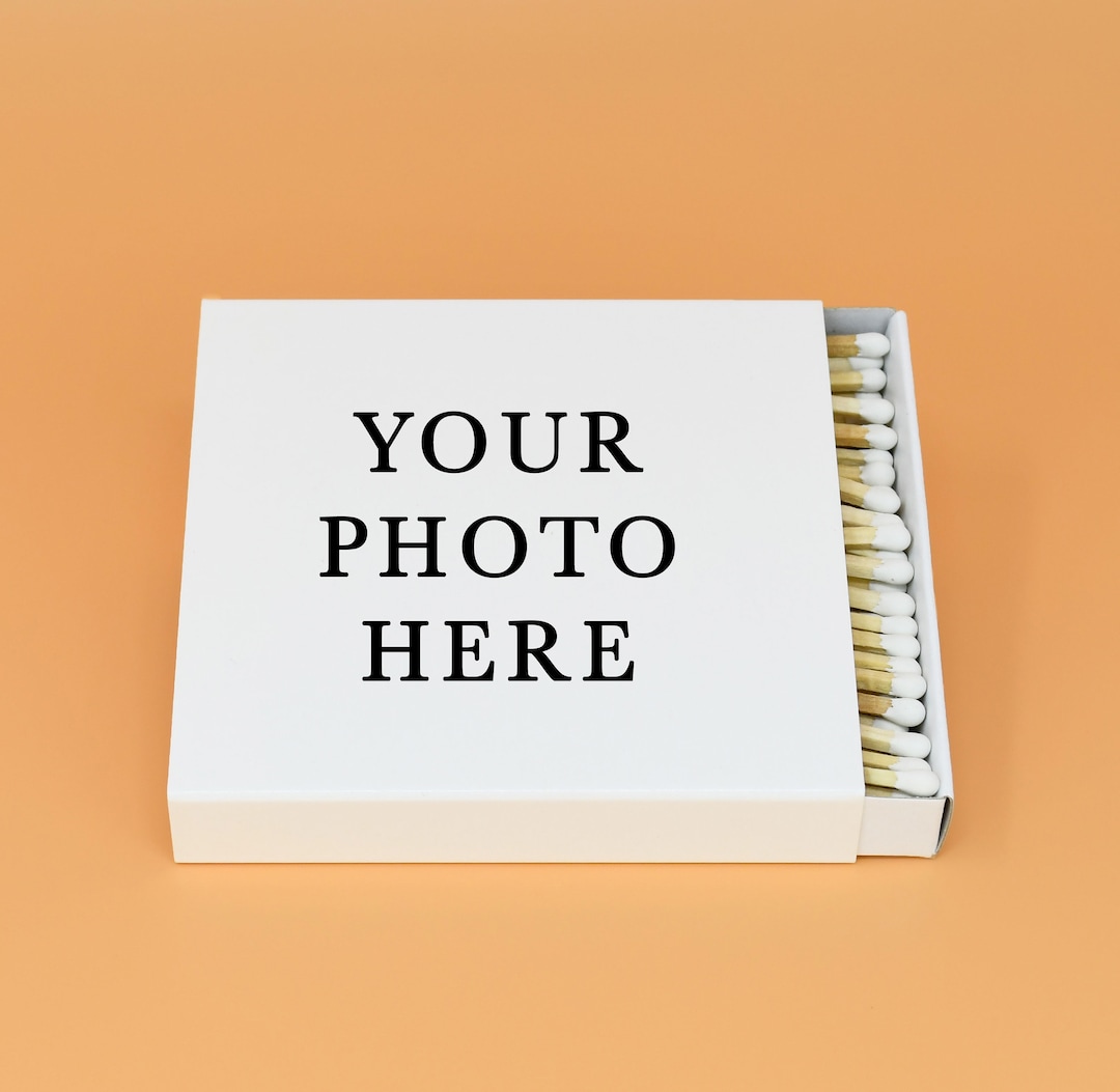 Personalised Matchbox, Long Matches - Etsy