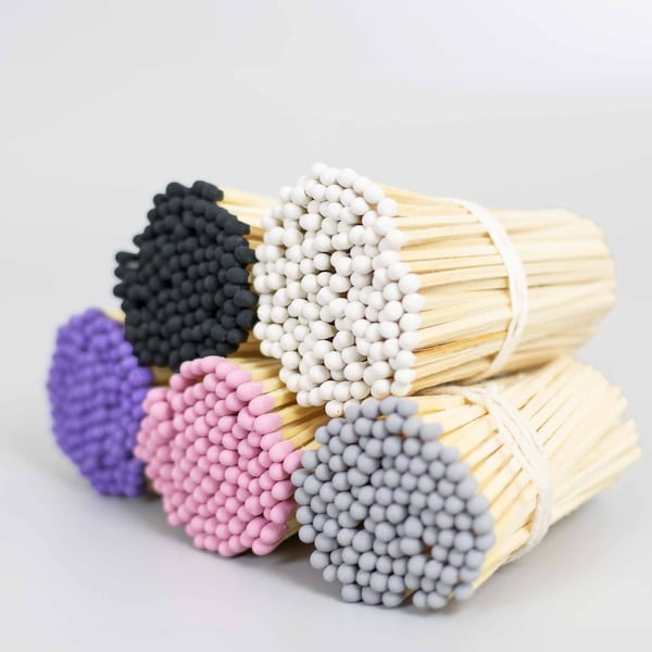 Coloured Matches - Etsy UK