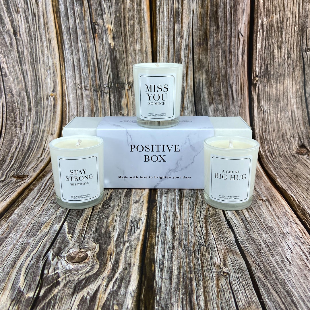 Soy Candles Gift Set No7 Scented Candles Boxed Gift Set - Etsy UK