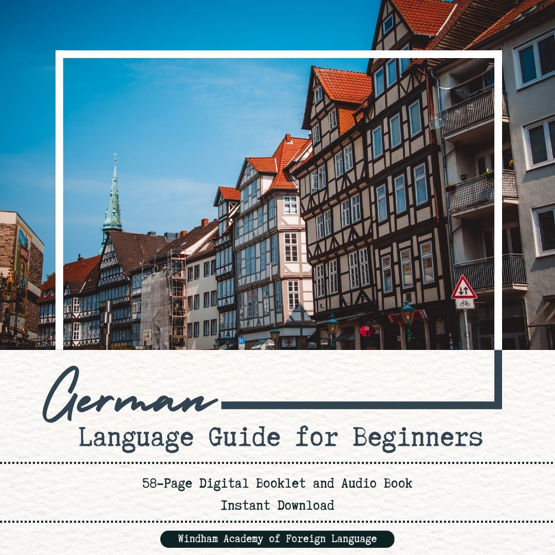 German Language Guide - Etsy