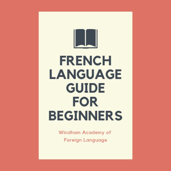 French Language Guide - Etsy