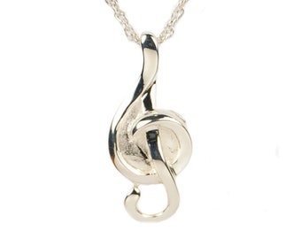 Music Note Urn Necklace - Etsy
