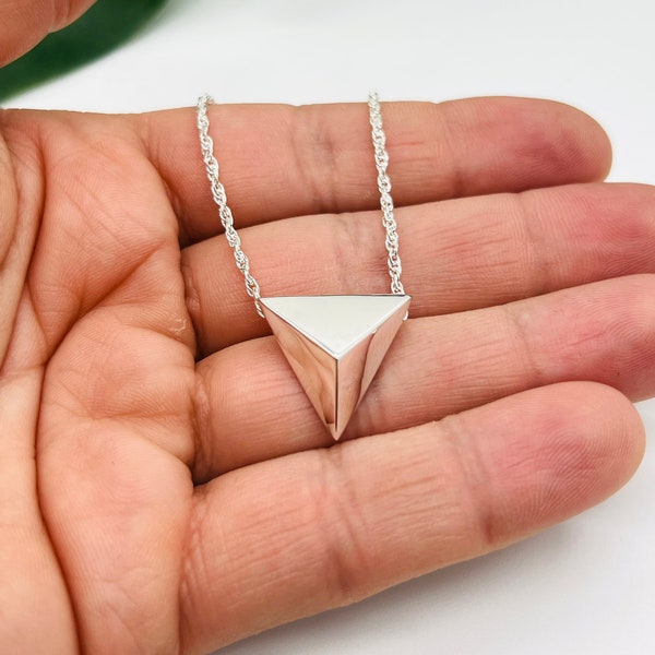 Pyramid Necklace - Etsy