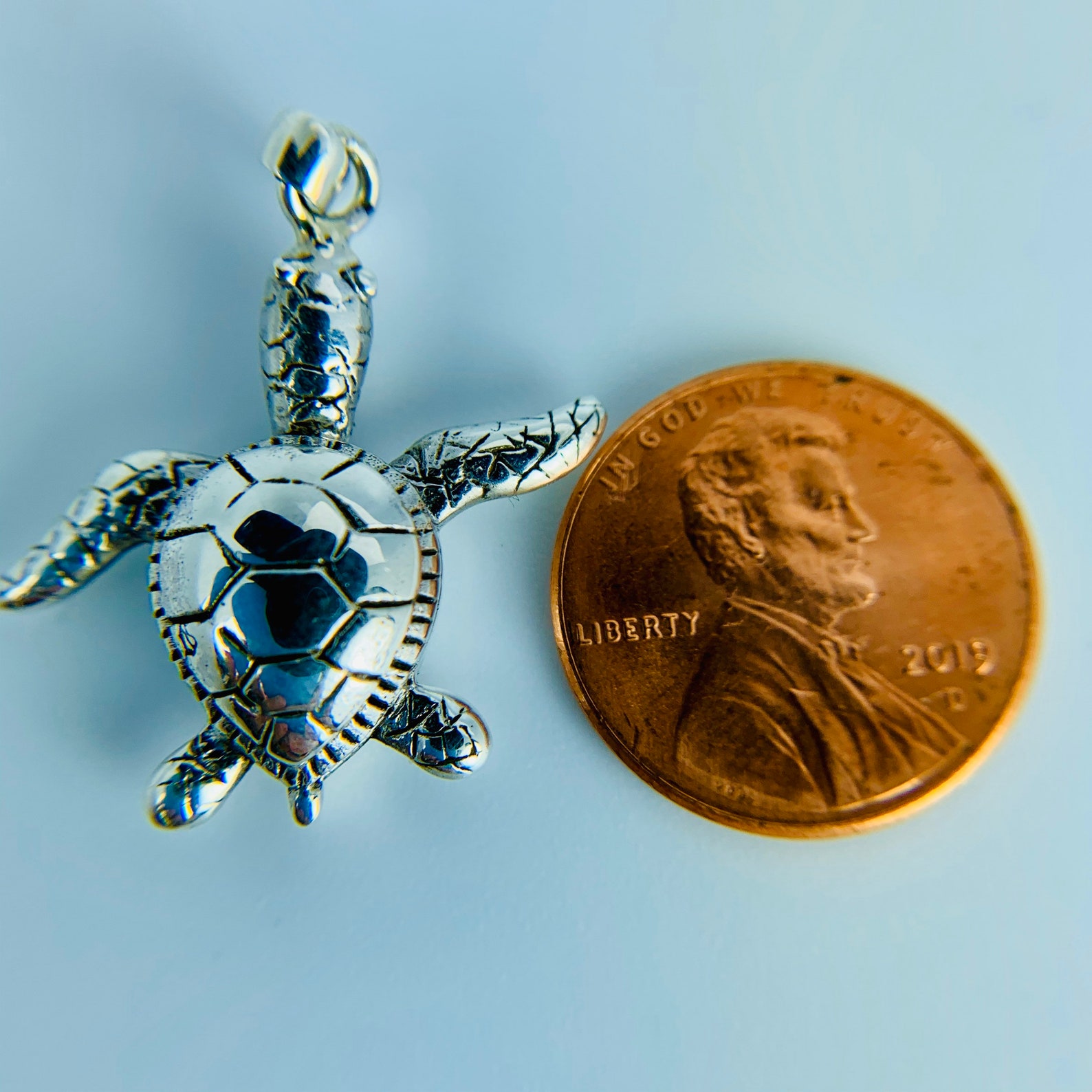 Turtle Pendant Cremation Jewelry.925 Sterling Silver - Etsy