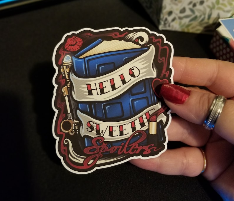 Hello Sweetie Doctor Who Sticker River Song Sticker 10th - Etsy