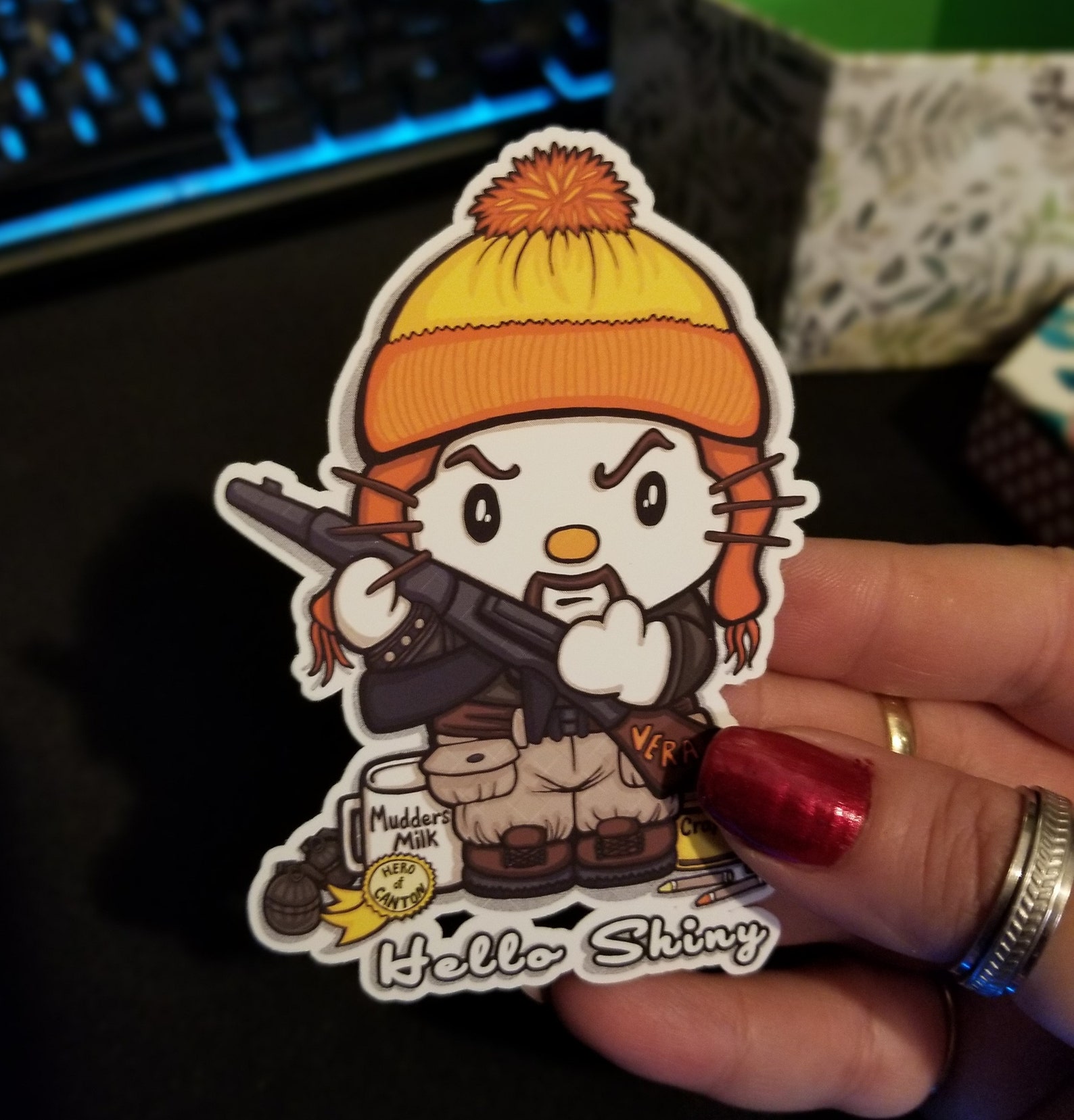 Hello Shiny, Hello Shiny Sticker, Firefly Sticker, Jayne Sticker ...