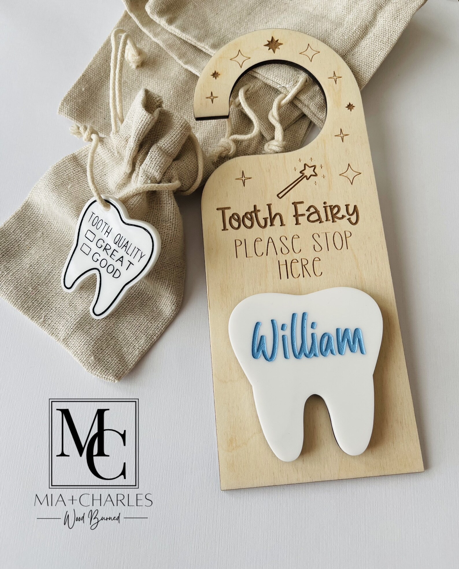 Tooth Fairy Holder, Tooth Fairy Pouch, Tooth Fairy Door Hanger ...